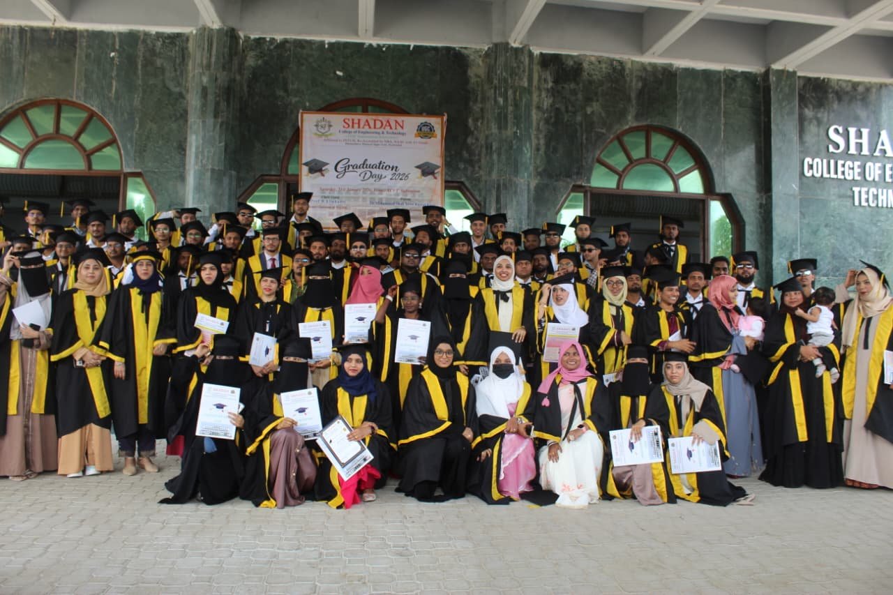 Graduation Day Celebrated at Shadan Engineering College - Vishwam News